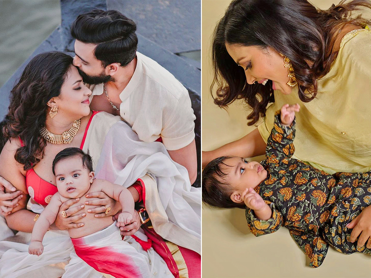 హీరోయిన్ అమలాపాల్ కొడుకు ఎంత క్యూట్‌గా ఉన్నాడో.. చూడండి (ఫొటోలు) | Actress Amala Paul Son Ilai ...